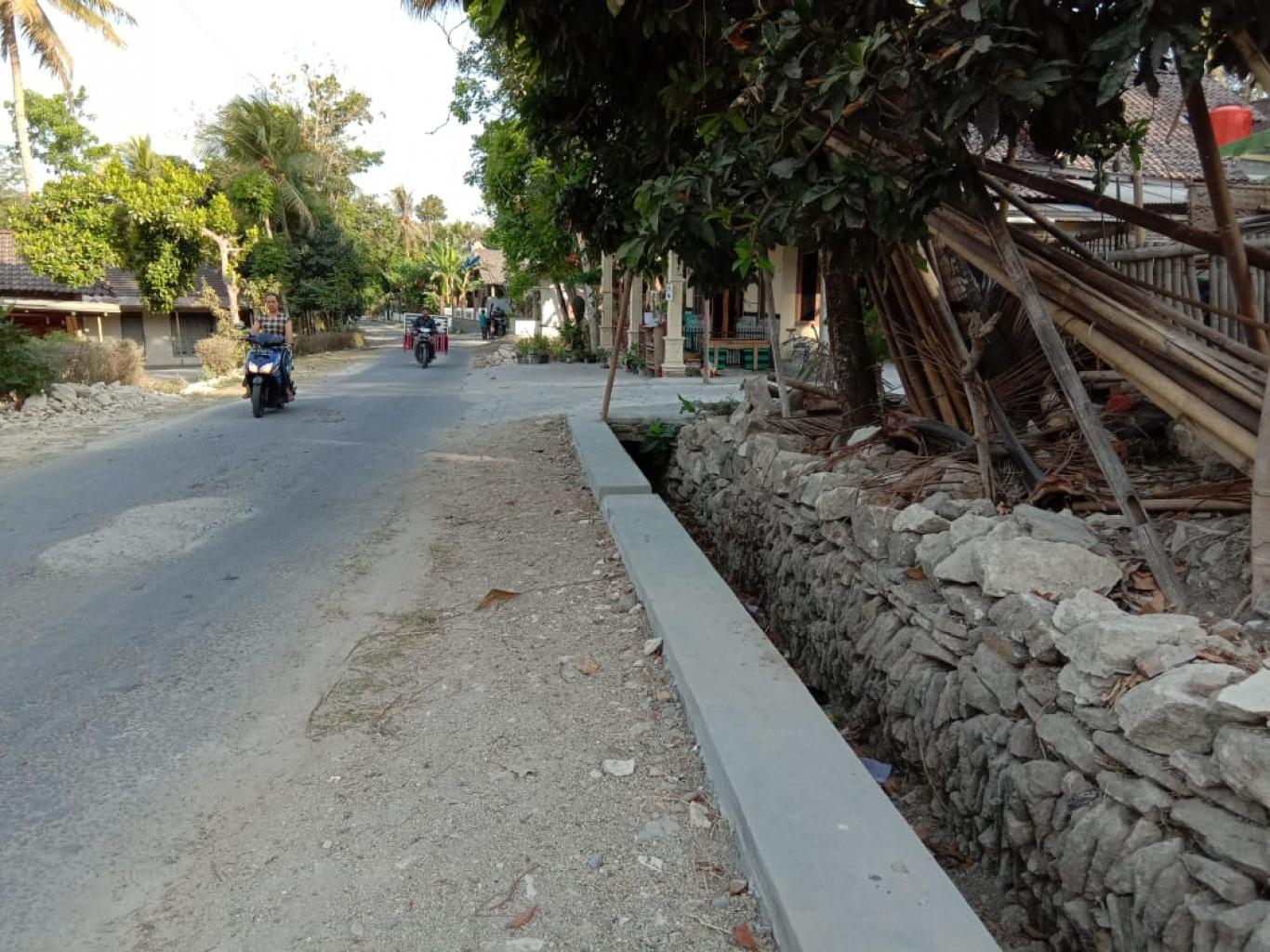 Pembangunan Talud Jalan Bangen RT 06 - Website Kalurahan Bangunjiwo